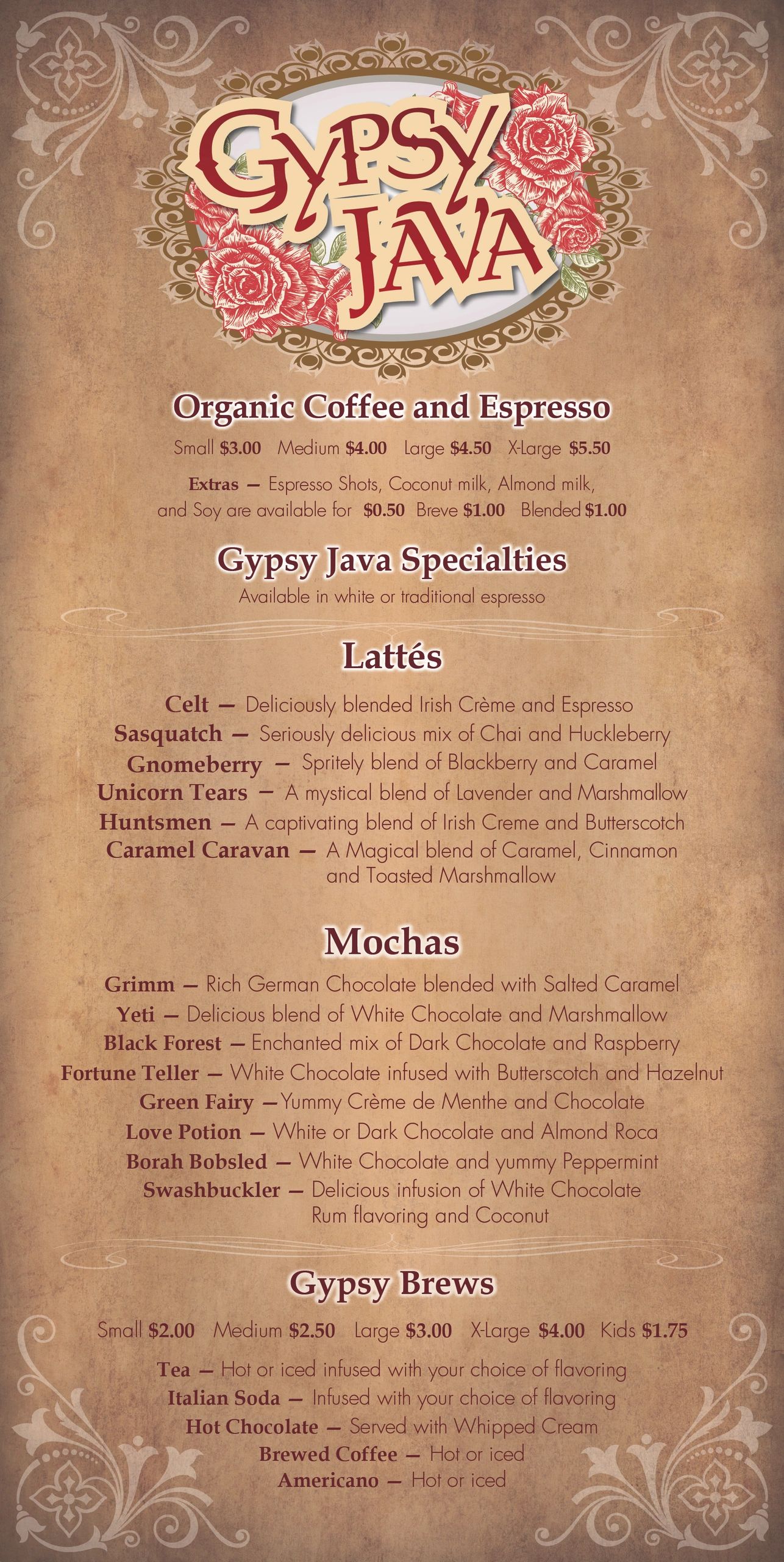 Gypsy Java | Gypsy Java